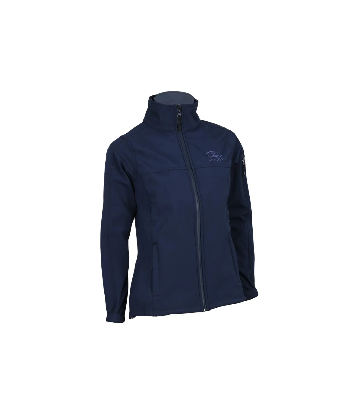 Scody Navy Soft Shell Jacket Women