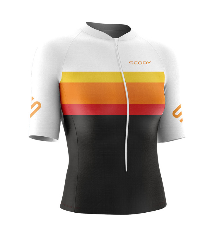 Sunrise Performance Sleeved Women's Triathlon Jersey UPF50+| Free Shipping
