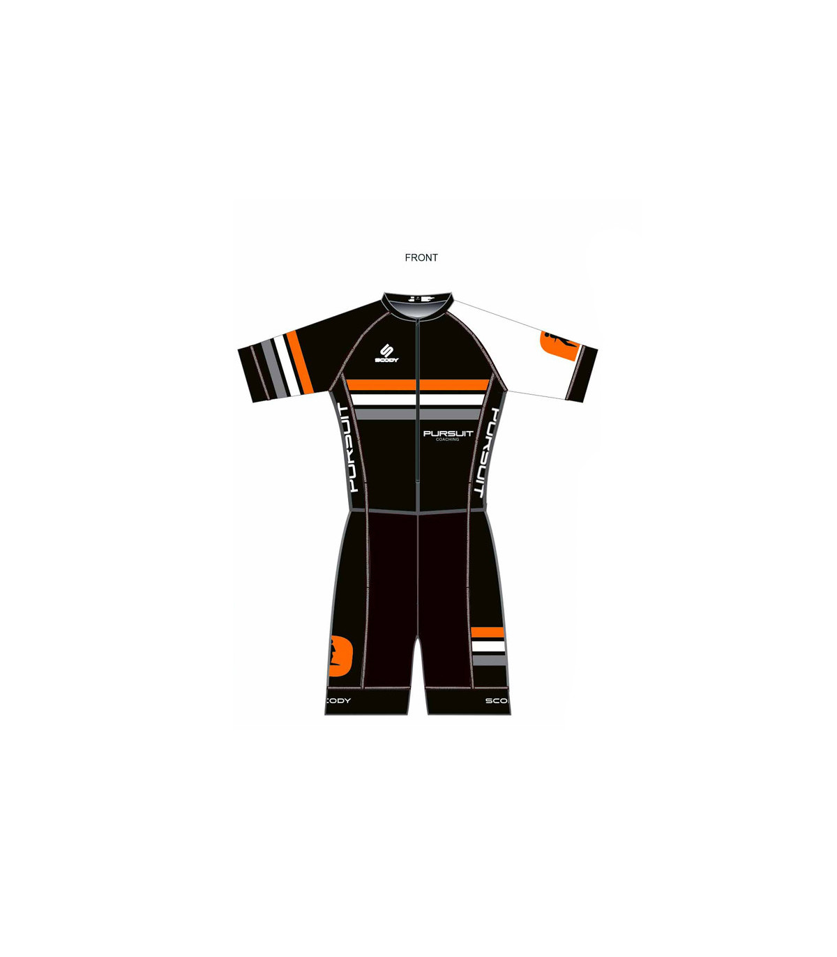 Aerodynamic Sleeved Men's Triathlon Suit |Made to Order |Made in Aus