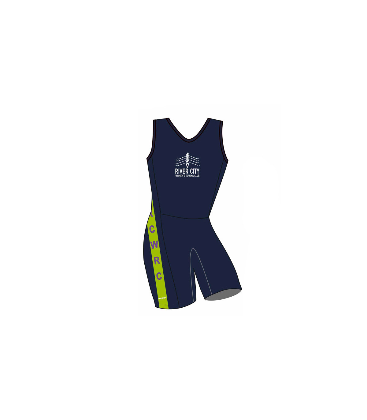SCODY Women's Sleeveless Rowing Zoot Suit | Rowing Gear