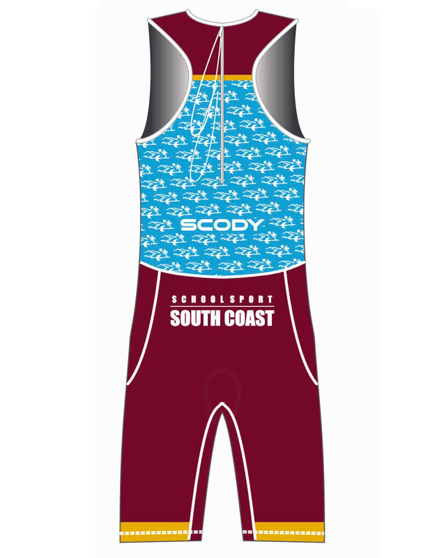 South Coast School Sport Mens Elite Triathlon Suit | Triathlon Gear