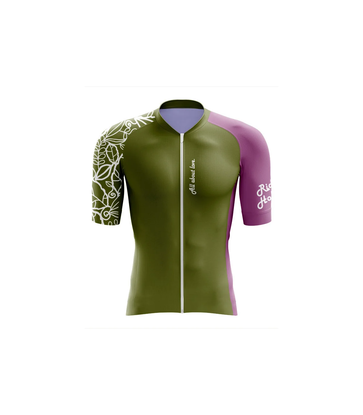 Holistic Olive Bliss Optimise Cycle Jersey - Men Size M