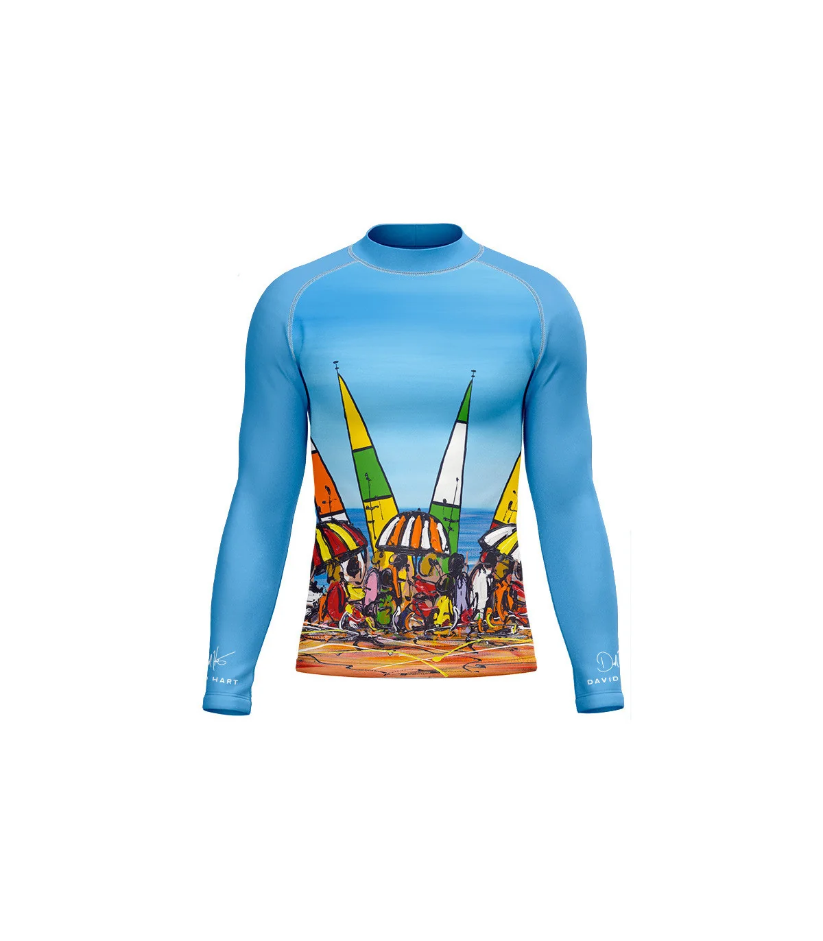 Surf Rashie, UPF50+ - Beach Party, Unisex Size M