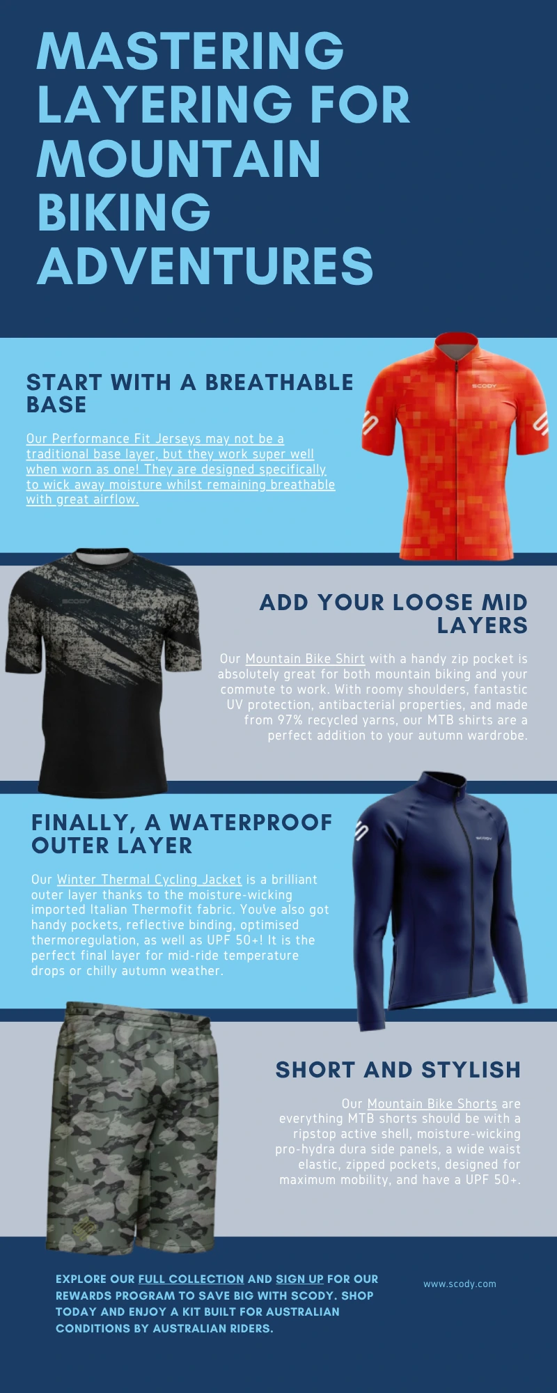 Mastering Layering for Mountain Biking Adventures