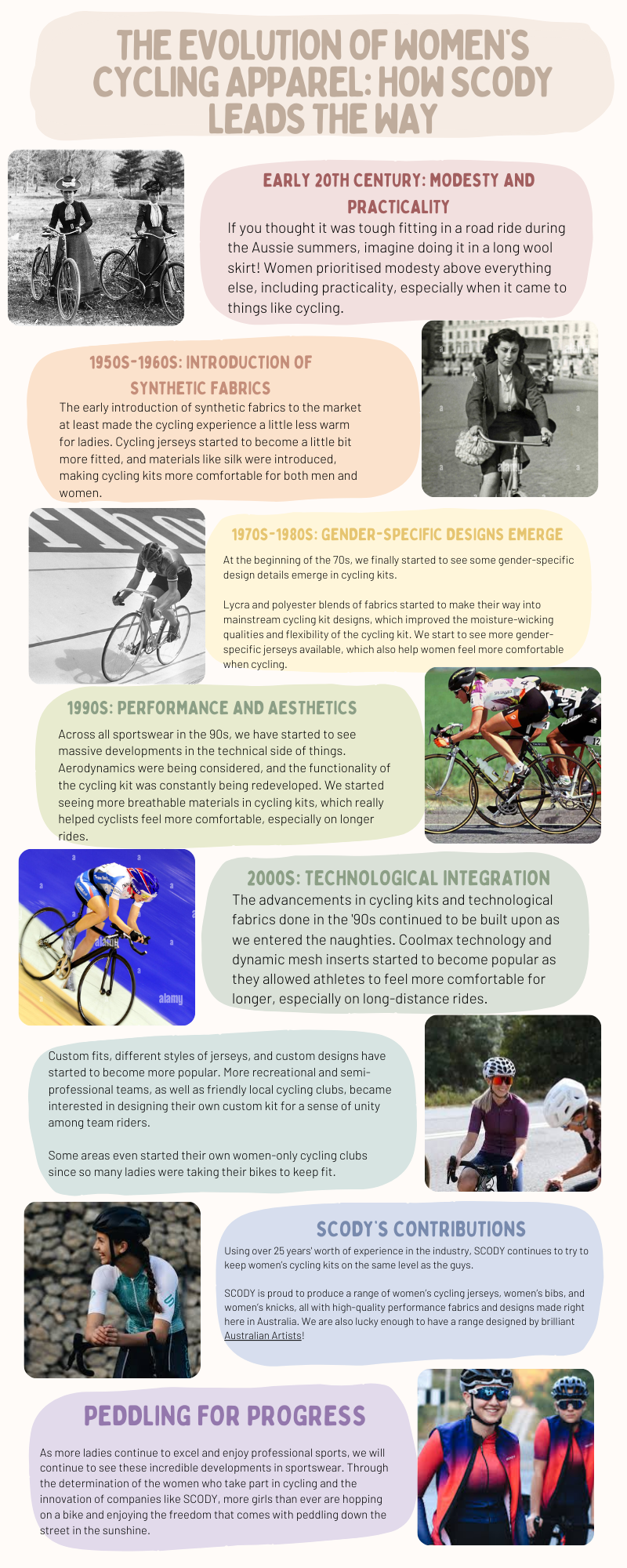 The Evolution of Women’s Cycling Apparel: How SCODY Leads the Way